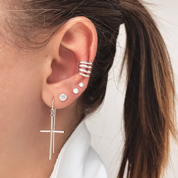Lila pressure piercing – SilverTide925